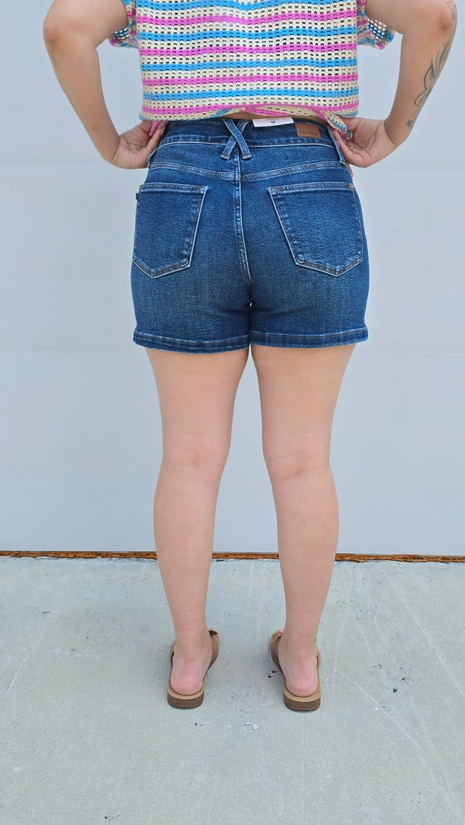 Stella Double Button Shorts – Cruz By Design